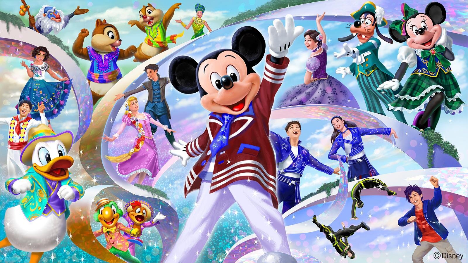 Tokyo DisneySea’s 25th Anniversary “Sparkling Jubilee” Lights Up from ...